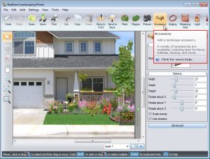Designing your Landscape over a Photo