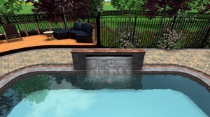 Adding a Pool Wall and Spillway