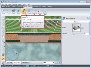 Adding a Pool Wall and Spillway